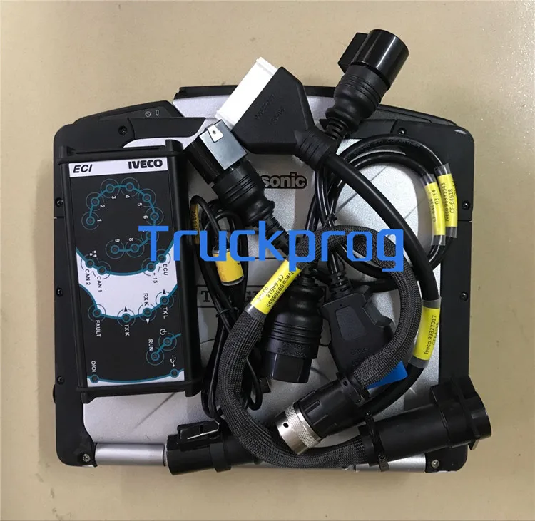 Thoughbook Cf30+truck Diagnostic Scanner Eltrac Easy 14.1 For Iveco ...