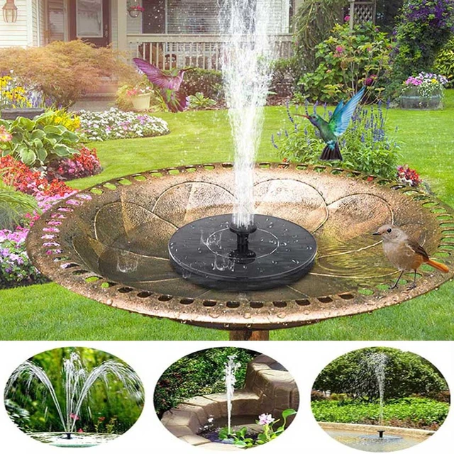 Small Solar Powered Fountains