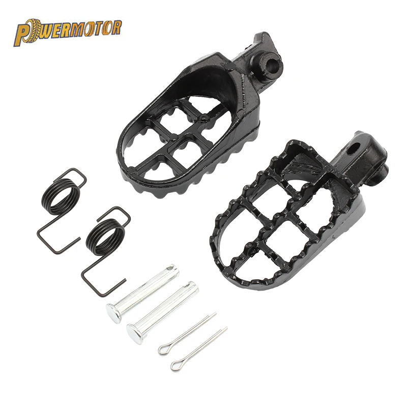 Motorcycle Parts Foot Pegs Pedals for Suzuki Yamaha DL650 PW 80 TW200 ...