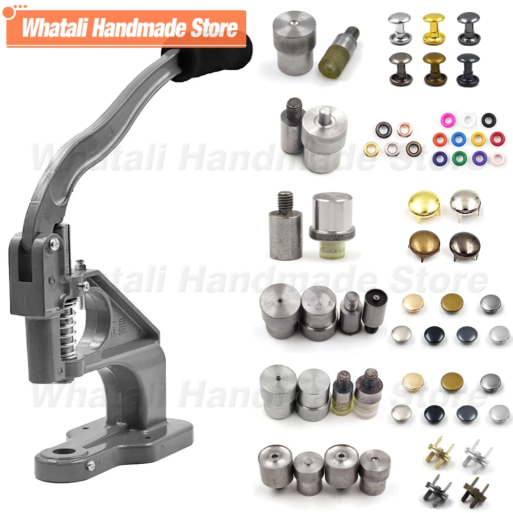 Hand-Press-Machine-For-Leathercraft-Shoes-Bag-Belt-Clothing-With ...