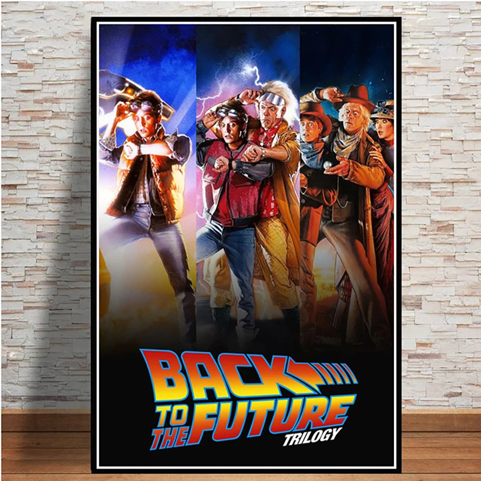Back To The Future Movie Poster High Resolution