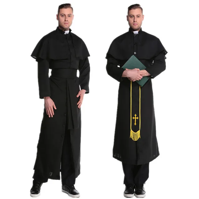 Jesus Christ Nun Dress Costume Cosplay - AllCosplay.com