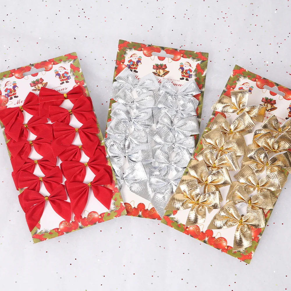 12pcs-lot-Craft-Bows-DIY-Christmas-Tree-Decorations-Bows-For-Crafts ...