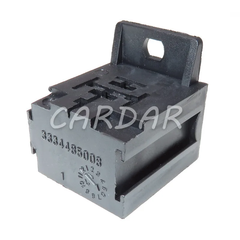 자동 릴레이 소켓 6.3, 자동차 전기 플라스틱 와이어 커넥터 3334485008, 1 세트, 5 핀, 5 웨이|케이블, 어댑터 ...