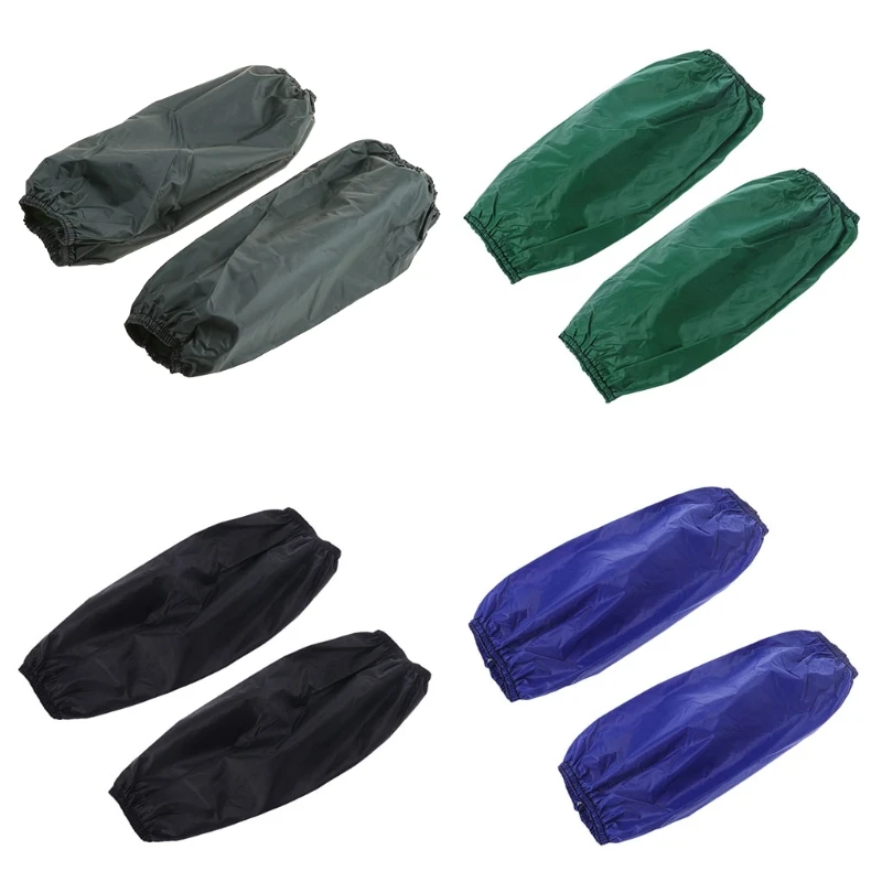 1 Pair Waterproof Oilproof Arm Sleeves Covers Oversleeves Sleevelets ...