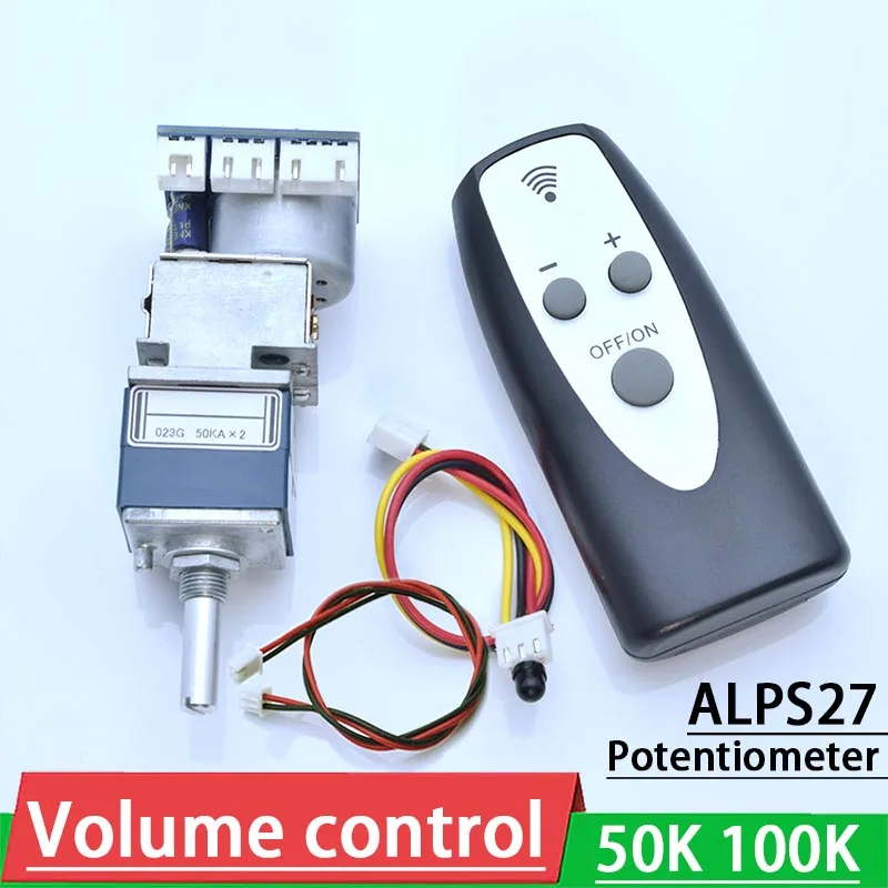 ALPS27-Motor-remote-control-volume-control-adjust-board-5K-10K-20K-50K ...
