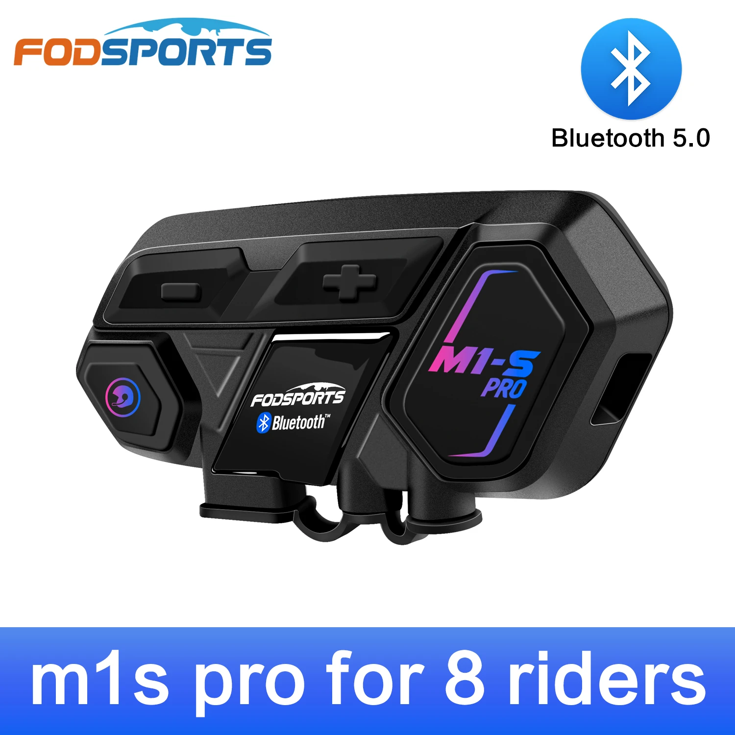 Fodsports M1-s Pro Helmet Intercom Headset Motorcycle Bluetooth ...