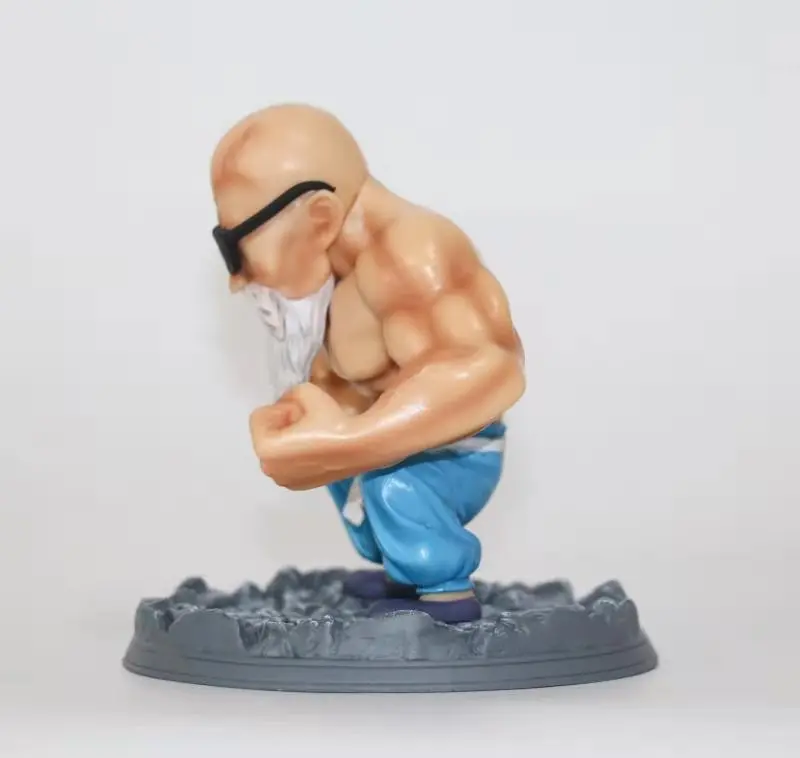 Chibi Gashapon, Figuras de acción de Dragon Ball Z, maestro Roshi ...