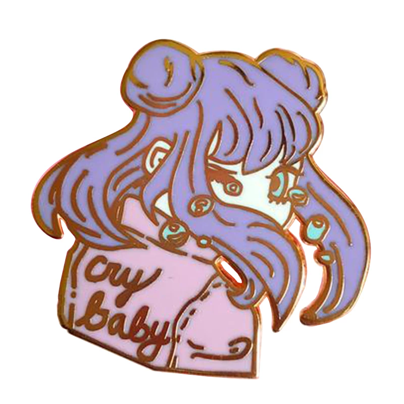 Cry Baby Enamel Pin|เข็มกลัด| - AliExpress