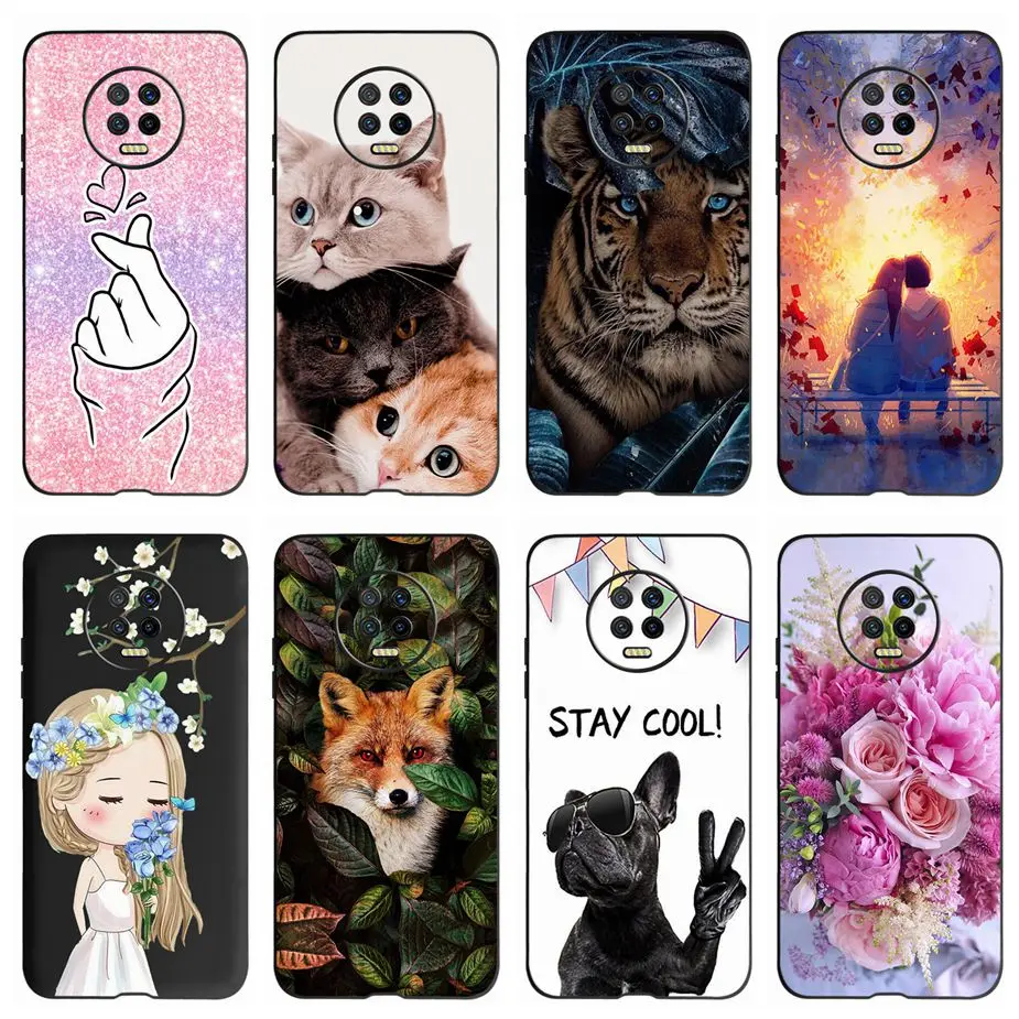 For Infinix Note 7 Case X690B X690 Soft Silicone TPU Fundas Cute Catoon ...