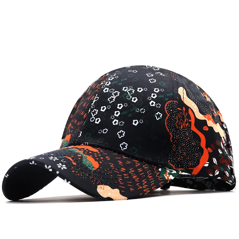 New-Trendy-Graffiti-Pattern-Cappellino-Baseball-Cap-Black-Hip-Hop-Hats ...