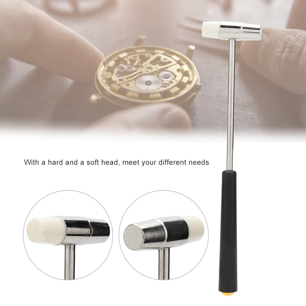 10MM taşınabilir çift taraflı çekiç sert çelik çekiç kafa çok ...