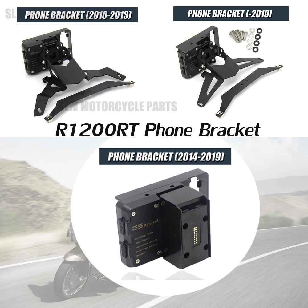 New-Navigation-Bracket-For-BMW-R-1200-RT-R1200RT-GPS-Phone-Holder-Below ...