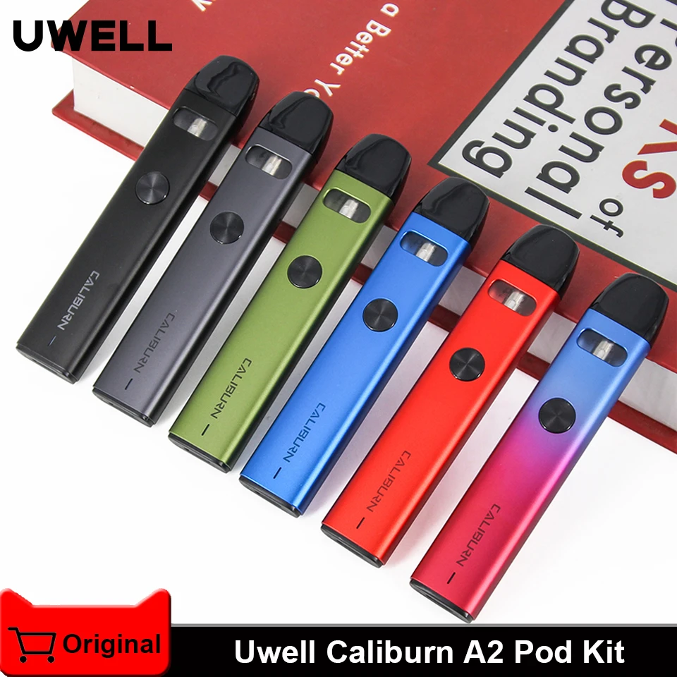 الأصلي Uwell كاليبورن A2 Pod Vape عدة 520 مللي أمبير بطارية 2 مللي 0 ...