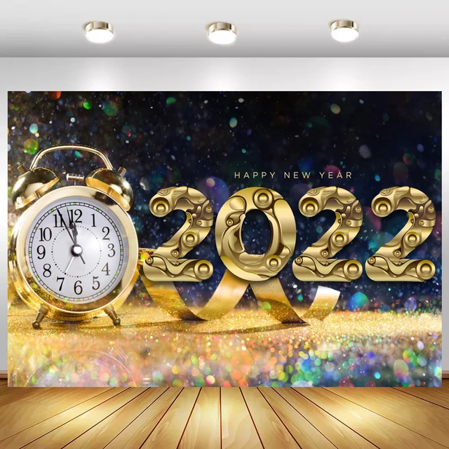 2022 New Year Clock