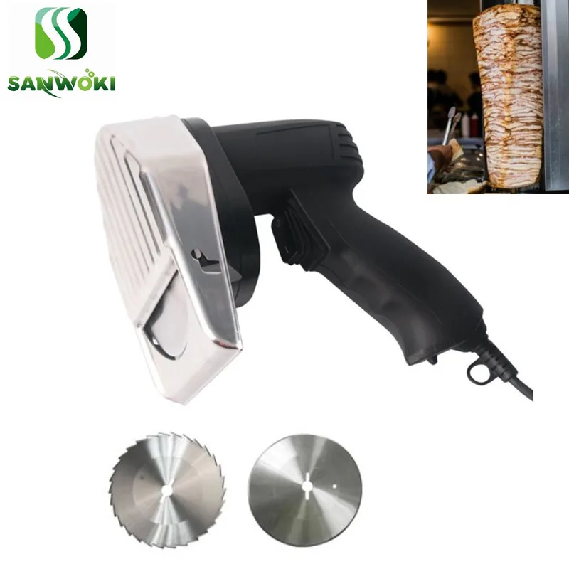 Electric Kebab Slicer Doner Knife Shawarma Cutter Handheld Roast Meat ...