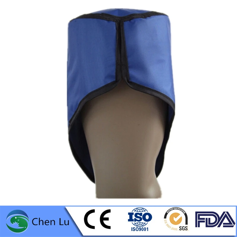Direct selling x-ray protective 0.35mmpb lead cap Full head and thyroid ...