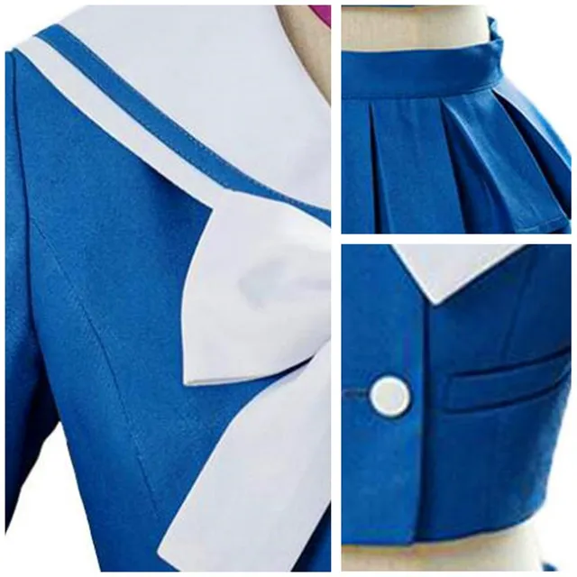 Anime Danganronpa Chabashira Tenko Uniform Cosplay Costumes ...