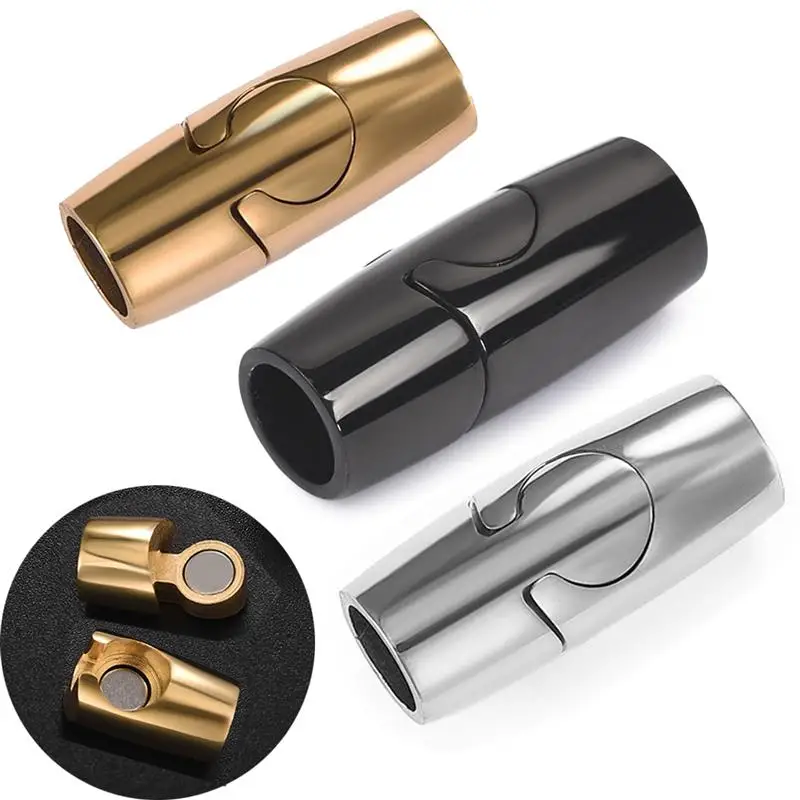 Stainless-Steel-Magnetic-Clasp-fit-6mm-8mm-Round-Leather-Cord-Magnet ...