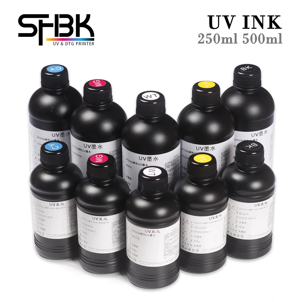 250ml 500ml UV Ink for Epson R1390 R2000 R1900 T50 L805 L800 L1800 For ...