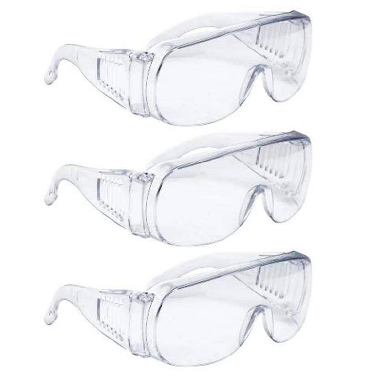 Transparent Goggle Splash Impact Resistant Goggle Clear Anti Fog Anti ...