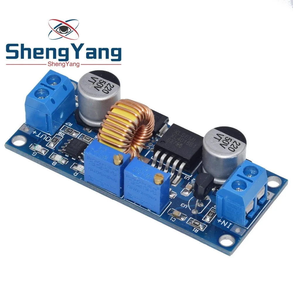 ShengYang 5A DC В DC CC CV литиевая батарея понижающая зарядная плата ...