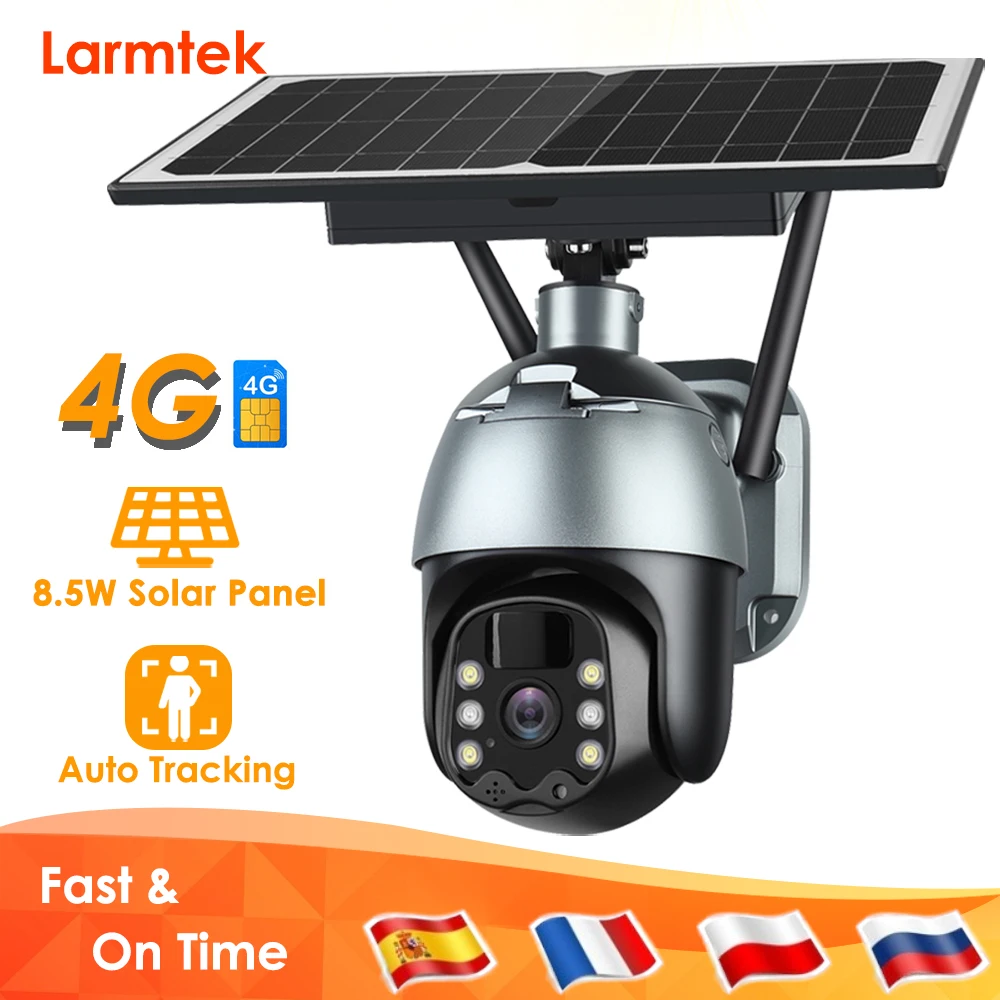 4g Solar Ip Camera Wifi 1080p Cctv Video Surveillance Camera Outdoor ...