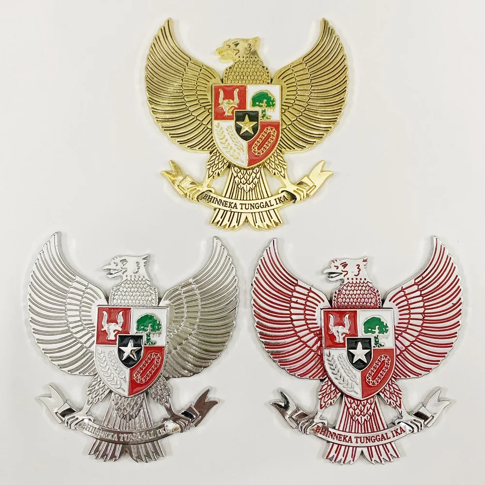 Insignia de metal modificada con logo condor de Indonesia, estéreo ...