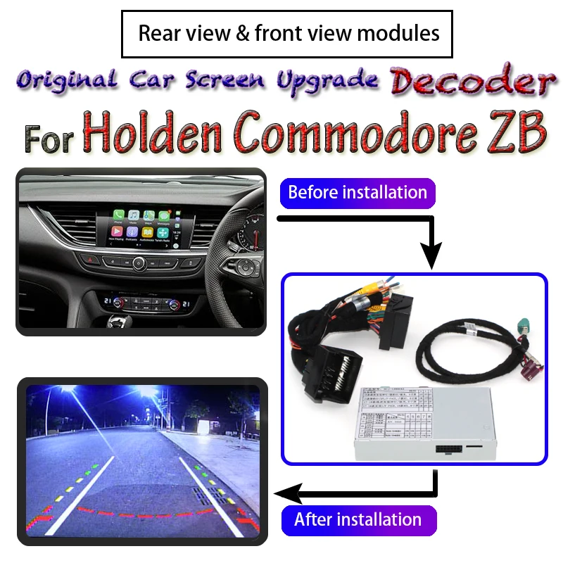 For-Holden-Commodore-ZB-2018-2020-Rear-View-Camera-Adapter-Reversing ...