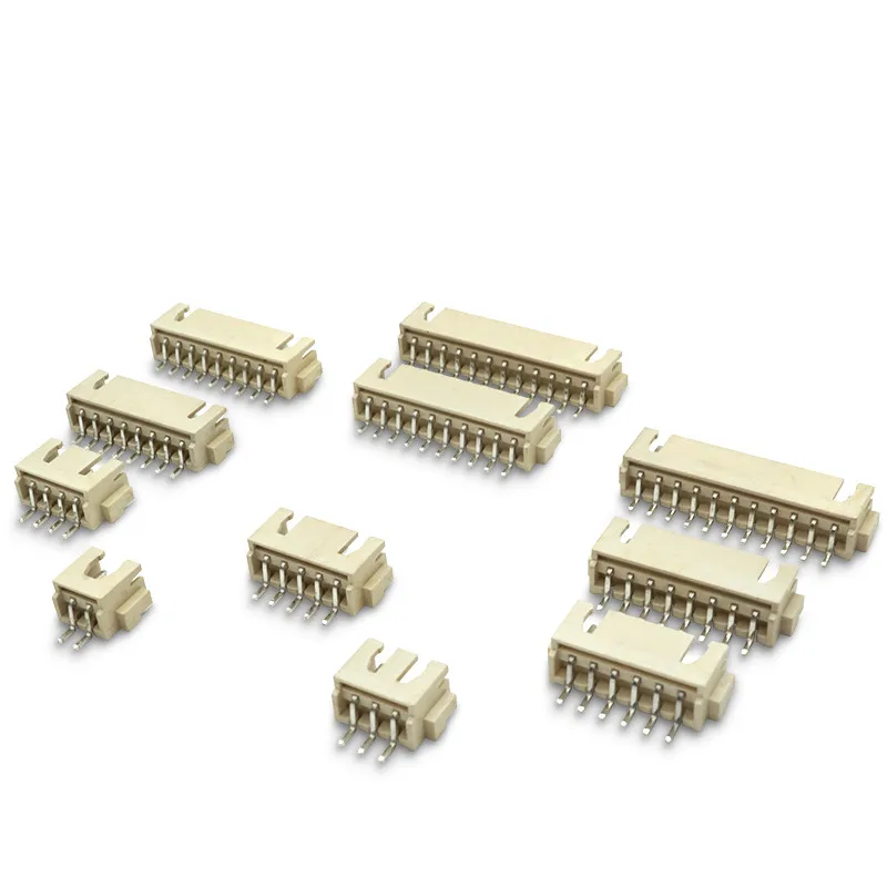20PC XH 2.54mm Spacing Connector Horizontal SMD Socket 2P/3P/4P/5P/6P ...