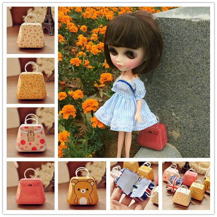 Suitcase Dolls Mini | Metal Doll Bag Accessories | Miniature Suitcase ...