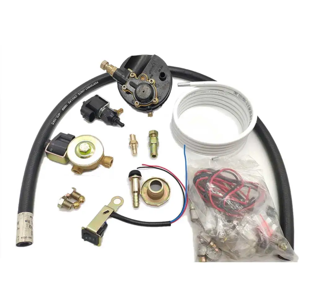 LPG Motorcycle Full Electric Control Kits Propane LPG Gas Bi-fuel ...