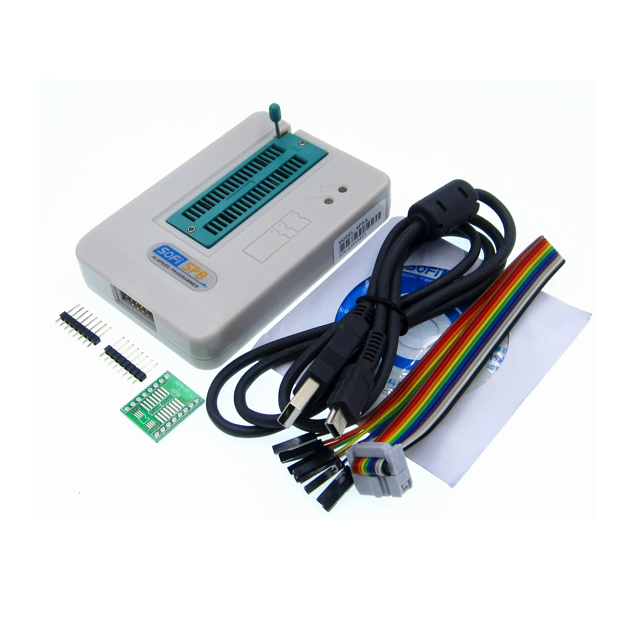 Programador bios usb universal de alta velocidade, flash/eeprom/spi ...