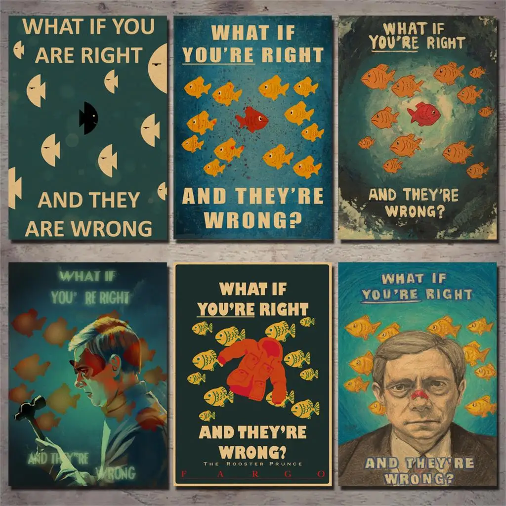 Fargo Fish Poster Series