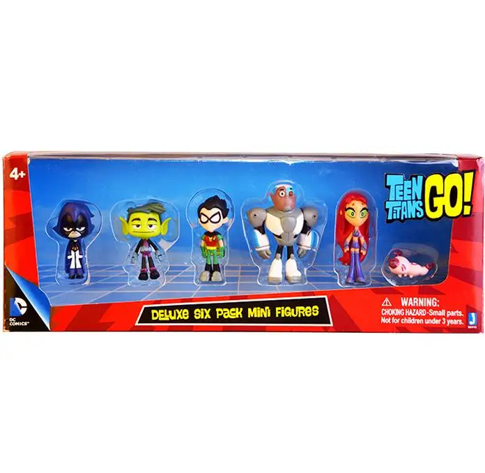 6PCS-DC-Comics-TEEN-Titans-GO-JAZWARES-Action-Figure-2-robin-deluxe-six ...