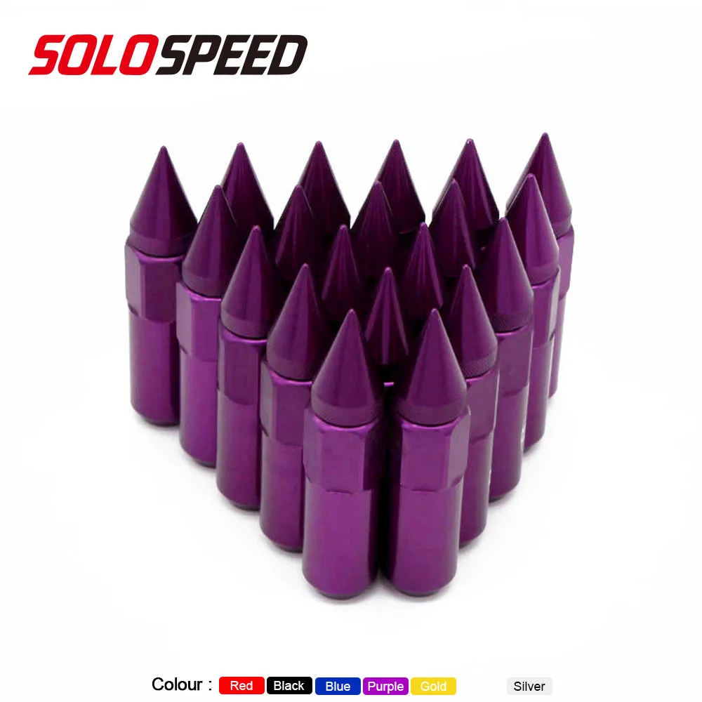 20pcs-Jdm-Style-Aluminum-Extended-Tuner-Wheel-Lug-Nuts-With-Spike-For ...