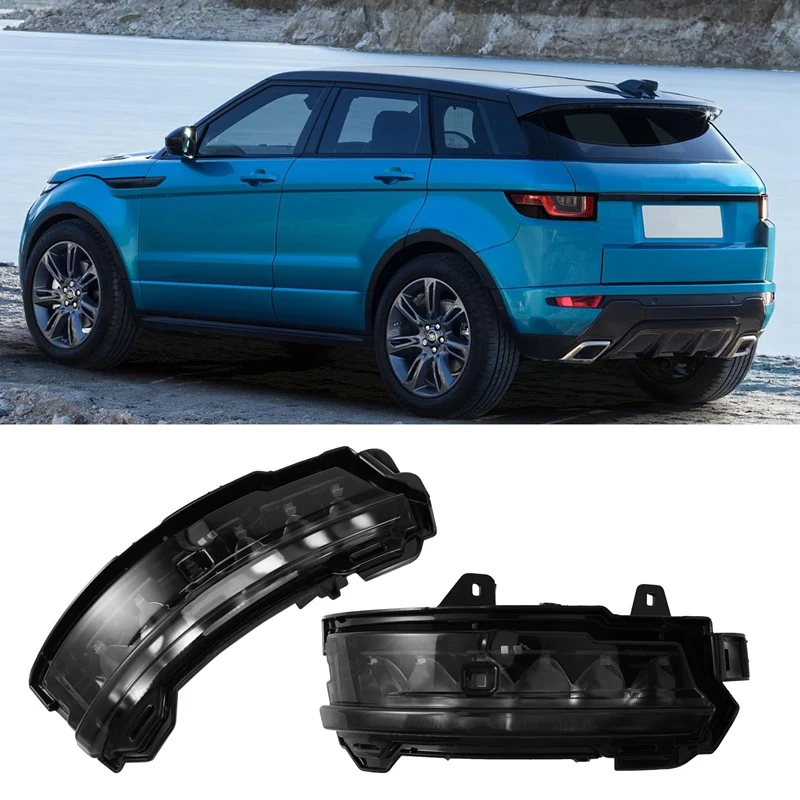 Araba için LED yan ayna dönüş sinyali lambası Land Rover Range Rover ...
