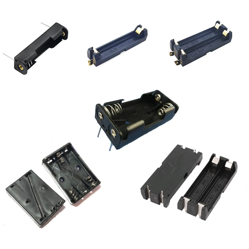 1pcs Smd/smt/pin 1x 2x 3x Aaa Battery Holder Storage Box Case 1 2 3 ...