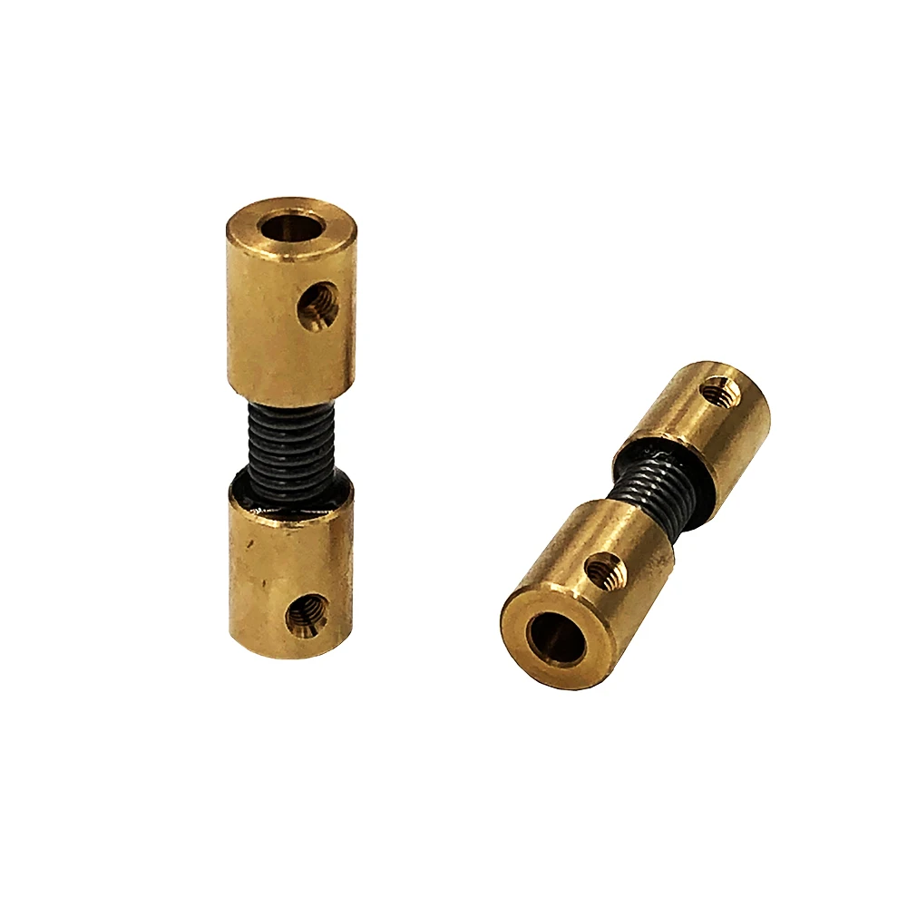 2pcs Soft Flexible Coupling Spring Joint Connector For Rc Boat Feeding ...