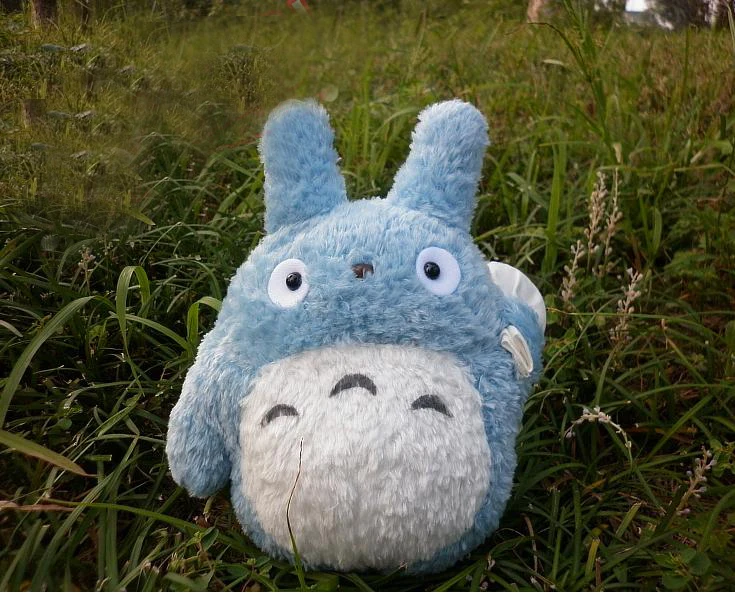 Blue Totoro Stuffed Animal