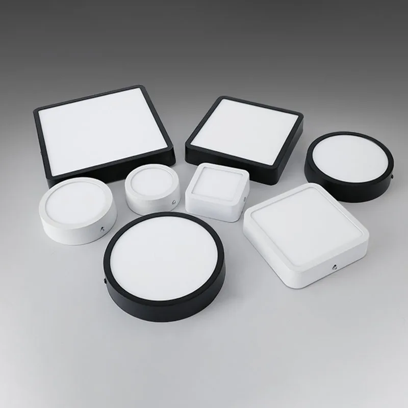 Round-Square-LED-Panel-Light-Ceiling-Lamps-6W-9W-12W-18W-24W-Surface ...