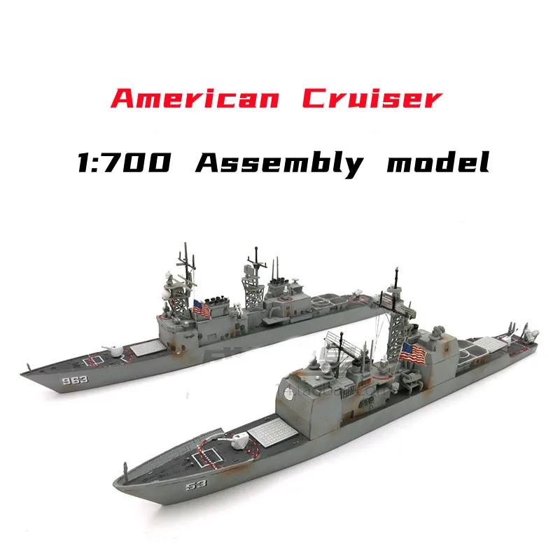 1-700-American-Missile-Cruiser-Model-Kits-Destroyer-Assembly-Warship ...