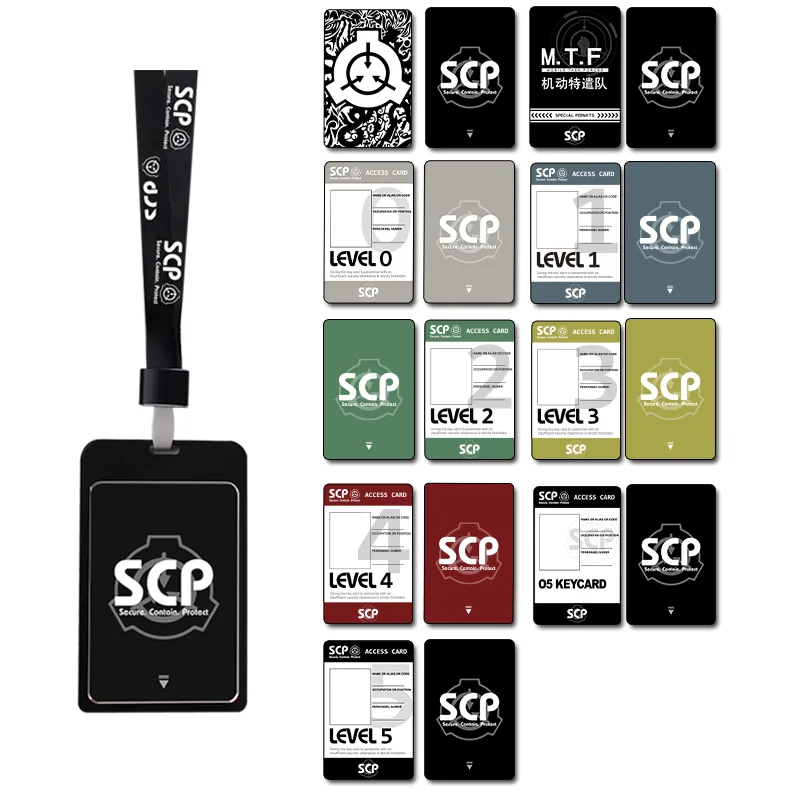 SCP-Special-Containment-Procedures-Foundation-Credit-Card-Holder-Set ...
