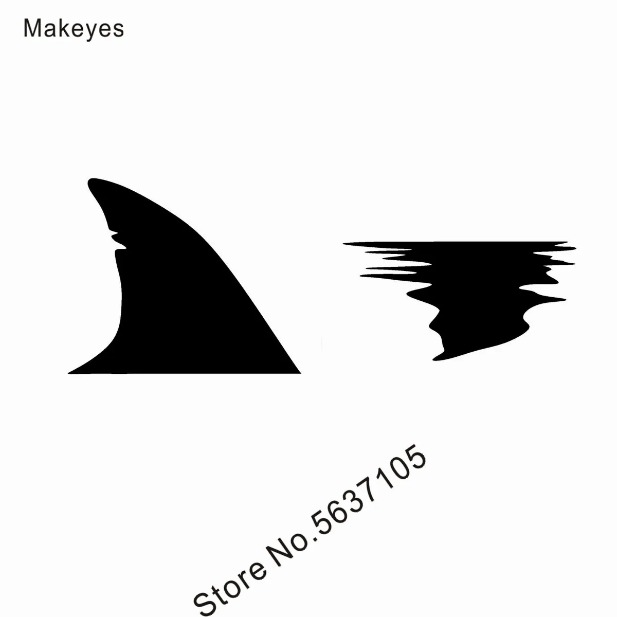 Shark Fin Silhouette