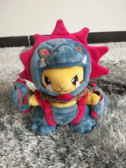 PokÃ©mon Plush Stuffed Dolls Cartoon Animals Pikachu Cosplay Hydreigon ...