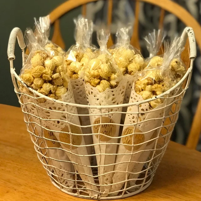 Clear Popcorn Bags
