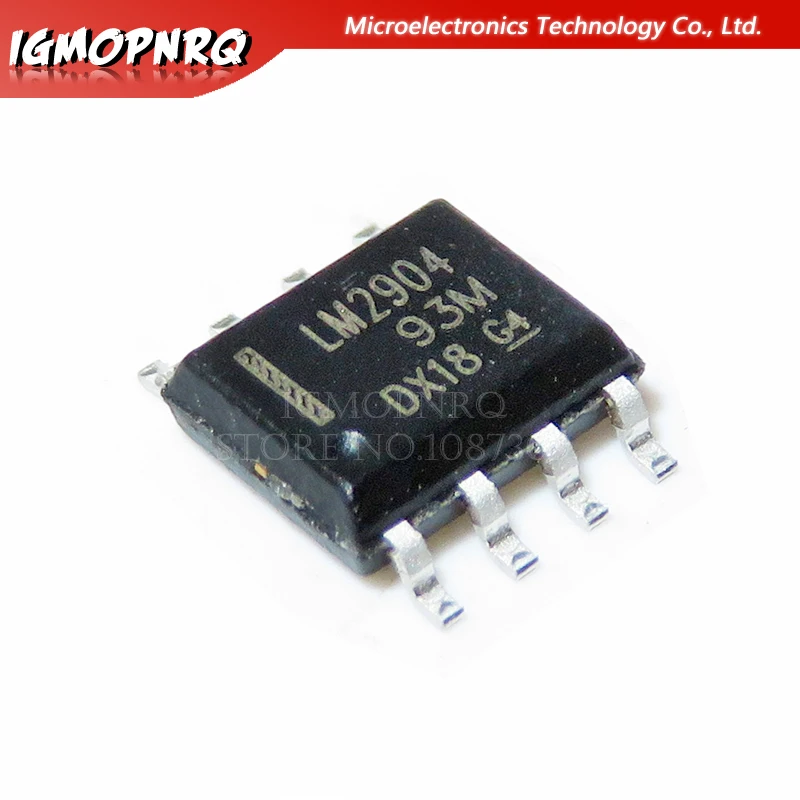 10pcs LM2904 LM2904DR LM2904D SOP-8 Operational Amplifiers - Op Amps LOW PWR DUAL OP AMP new ...