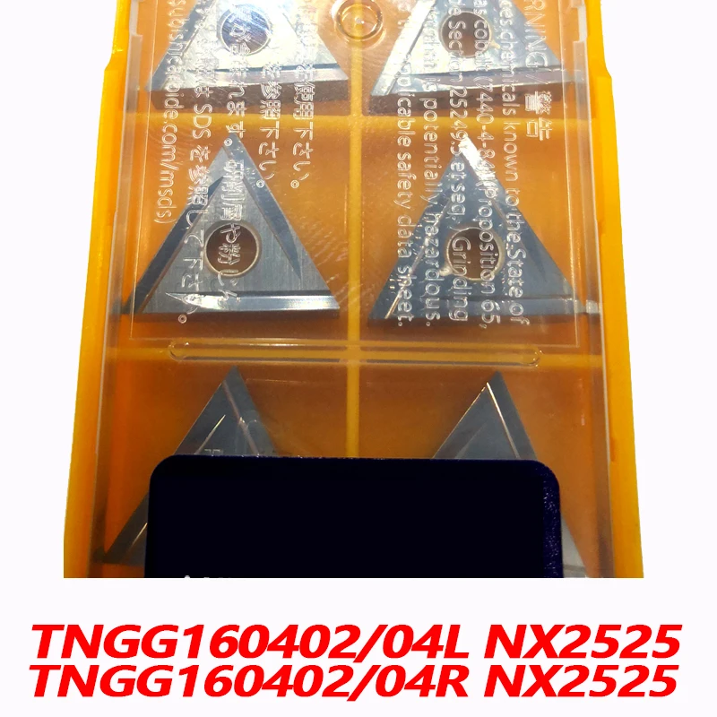 100% Original TNGG TNGG160402L NX2525 TNGG160402R TNGG160404L ...