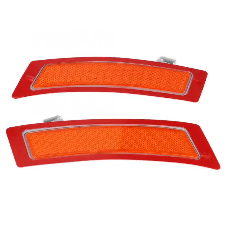 X5 E70 LCI 2011 2013 63147274432 자동차 액세서리에 맞는 앞 범퍼 사이드 마커 라이트 리플렉터 한 쌍 ...