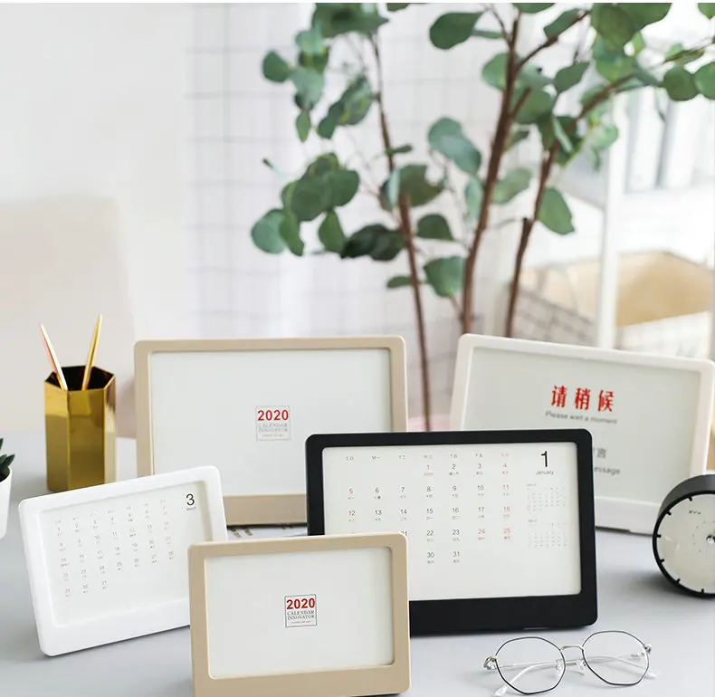 Office Decoration Desk Calendar / Table Calendar Photo Frame - CTAL ...